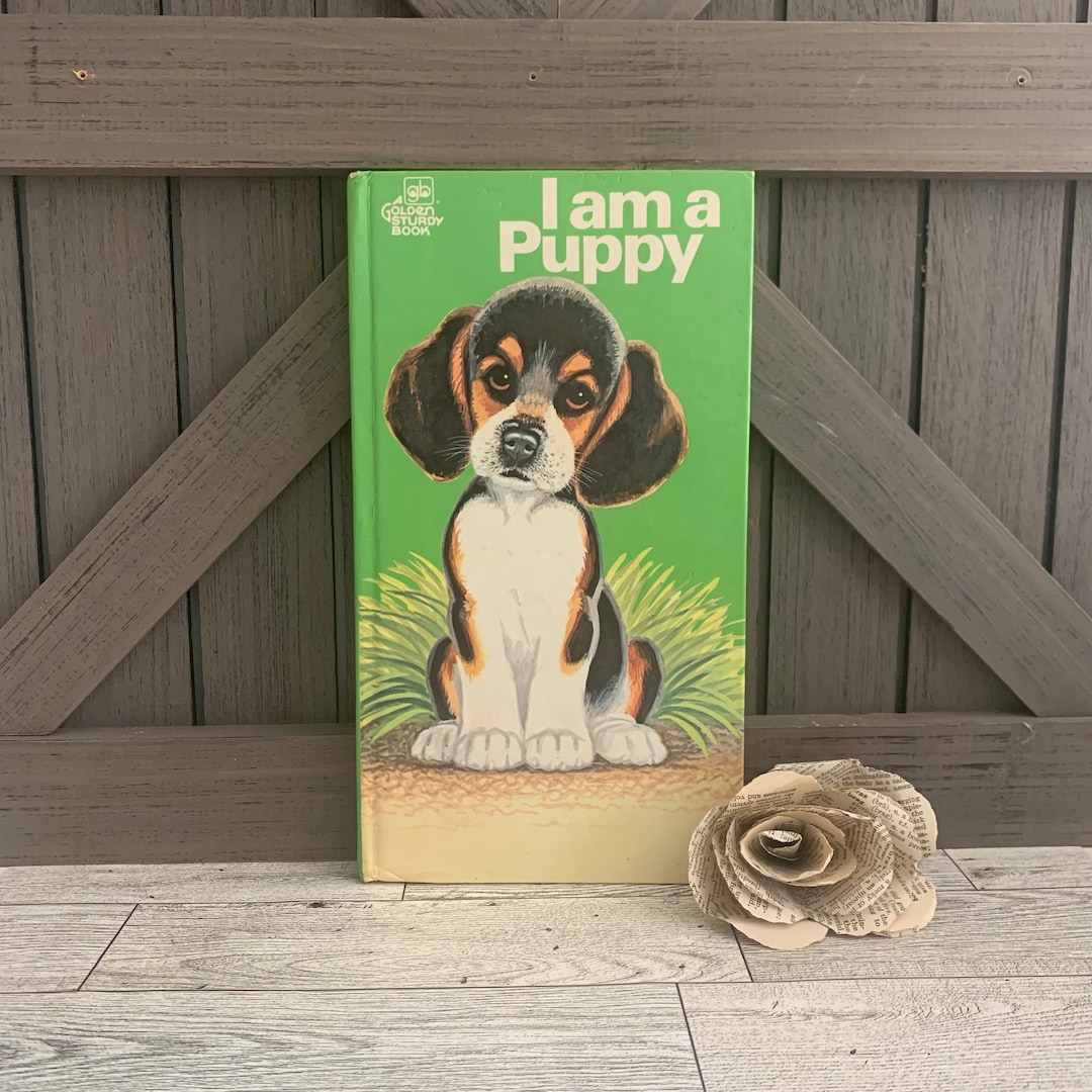 Vintage Beagle Book I Am a Puppy Ole Risom and Jan Pfloog - Etsy