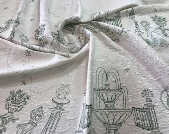 Jacquard fabric | Etsy