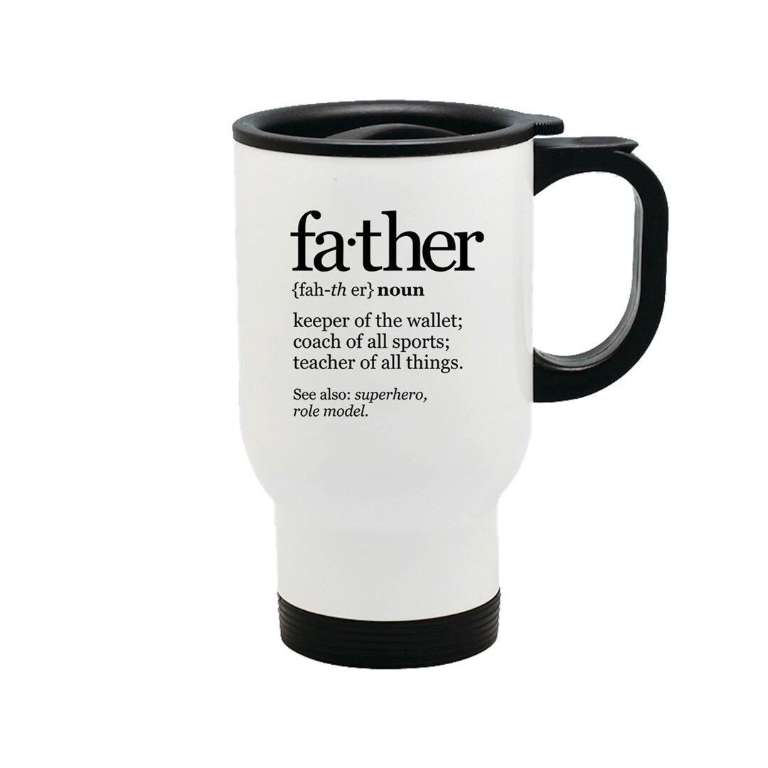 Le père définition 14 oz voiture métal café et thé tasse thermos pour ...
