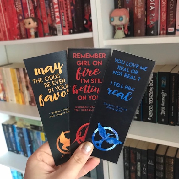 Hunger Games Bookmark | Etsy