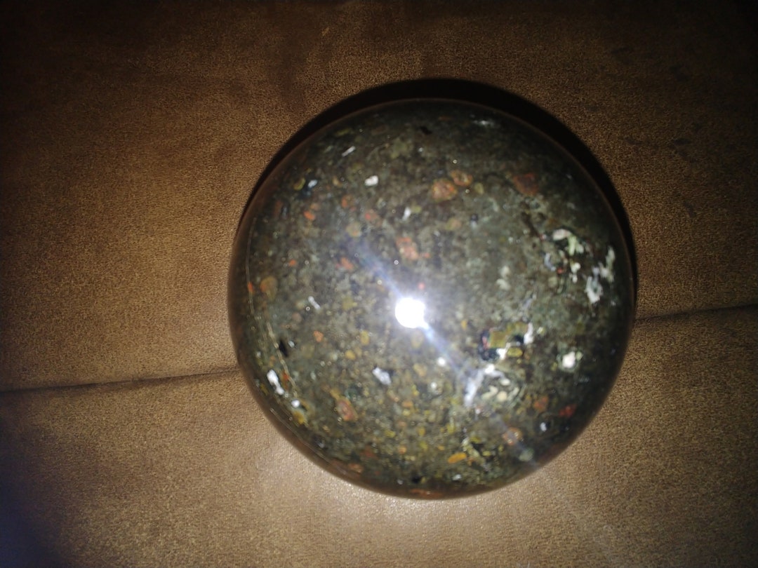 Kimberlite Diamond Ore Sphere Diamond Bearing Redfeather Lakes Colorado ...