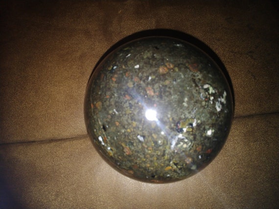 Kimberlite Diamond Ore Sphere Diamond Bearing Redfeather | Etsy