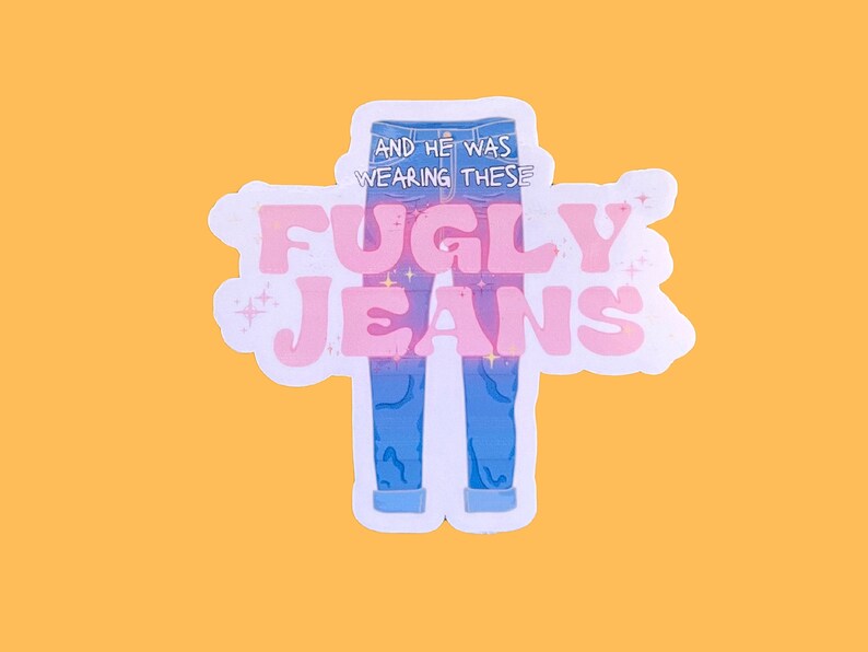 Chappell Roan Themed Sticker / Funny and He Was Wearing These Fugly ...