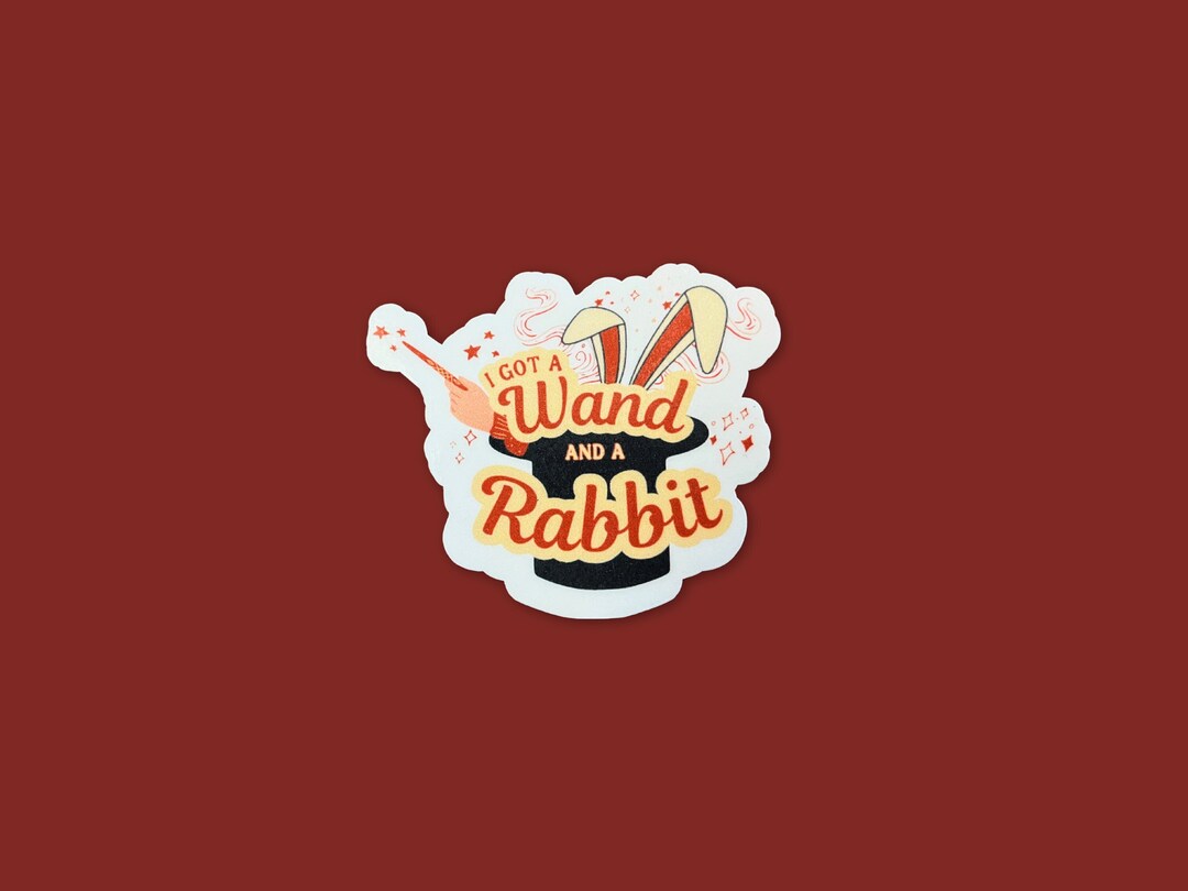 Chappell Roan Sticker/redwine Supernova/i Got a Wand & a Rabbit ...