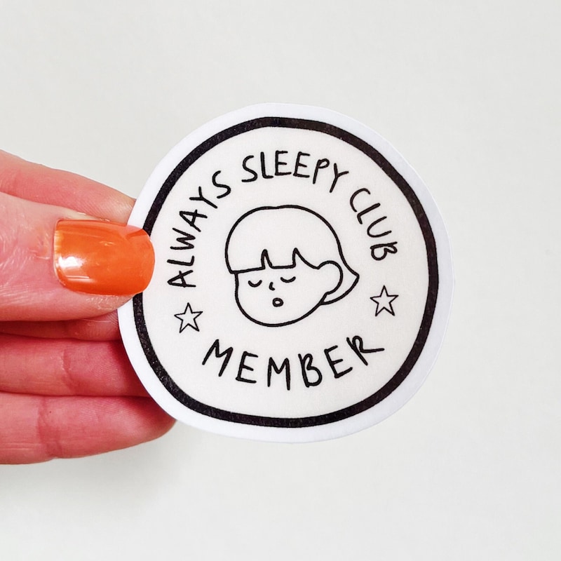 Sleepy Stickers - Etsy