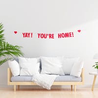 Welcome Home Banner - Etsy