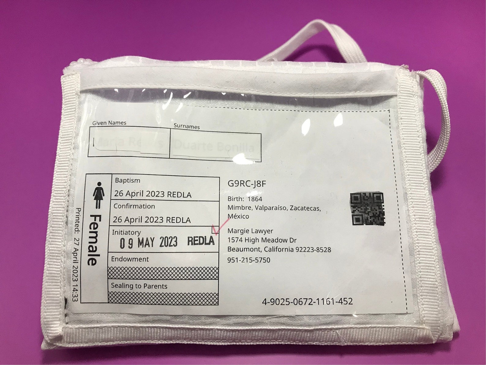 LDS Temple Cards Clutch Organizer - Etsy