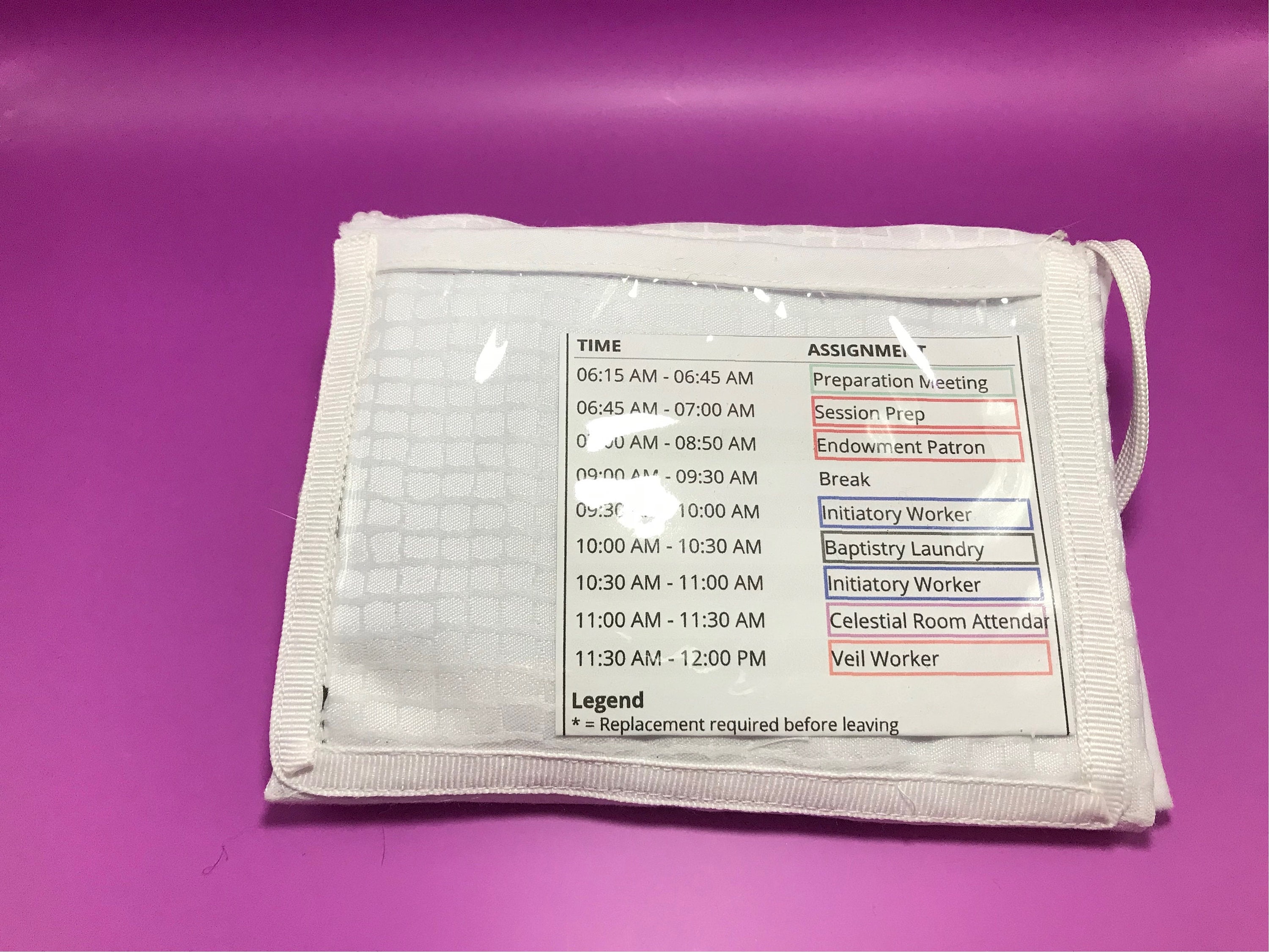 LDS Temple Cards Clutch Organizer - Etsy