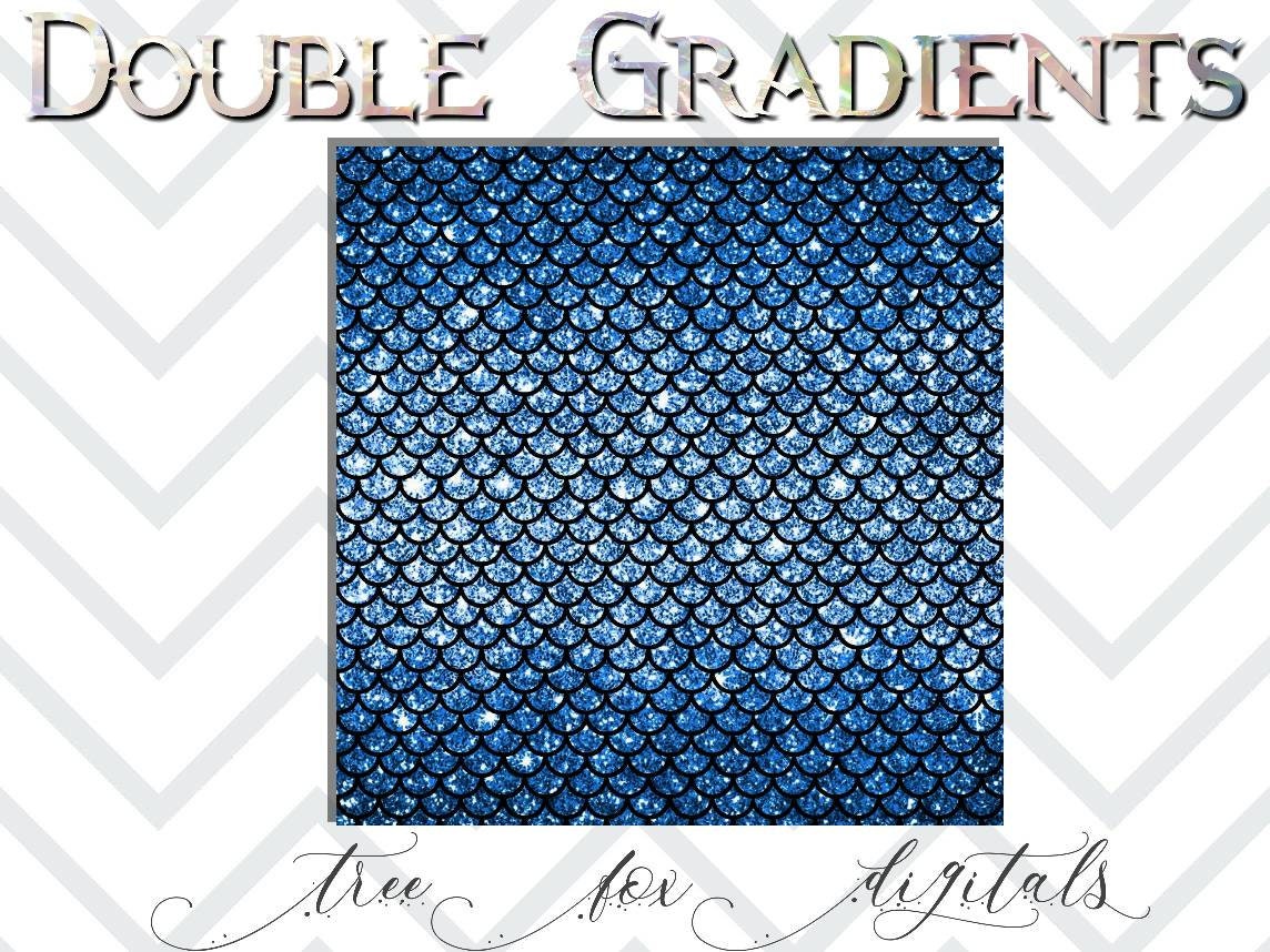 Glitter Mermaid Scales Digital Paper Pack Mermaid Scrapbook - Etsy