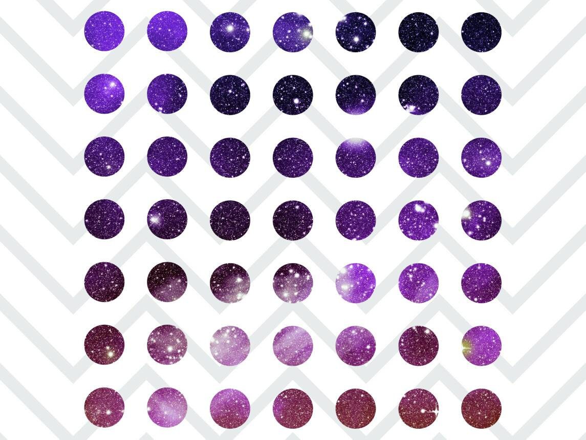 Galaxy Digital Planner Stickers, Digital Stickers Galaxy, Galaxy Washi ...