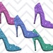 Glitter High Heels Clipart, Glitter Stilettos Clipart, Girly High Heels ...