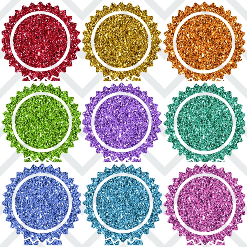 Award Ribbon Clipart Glitter Ribbon Clipart Glitter Award - Etsy