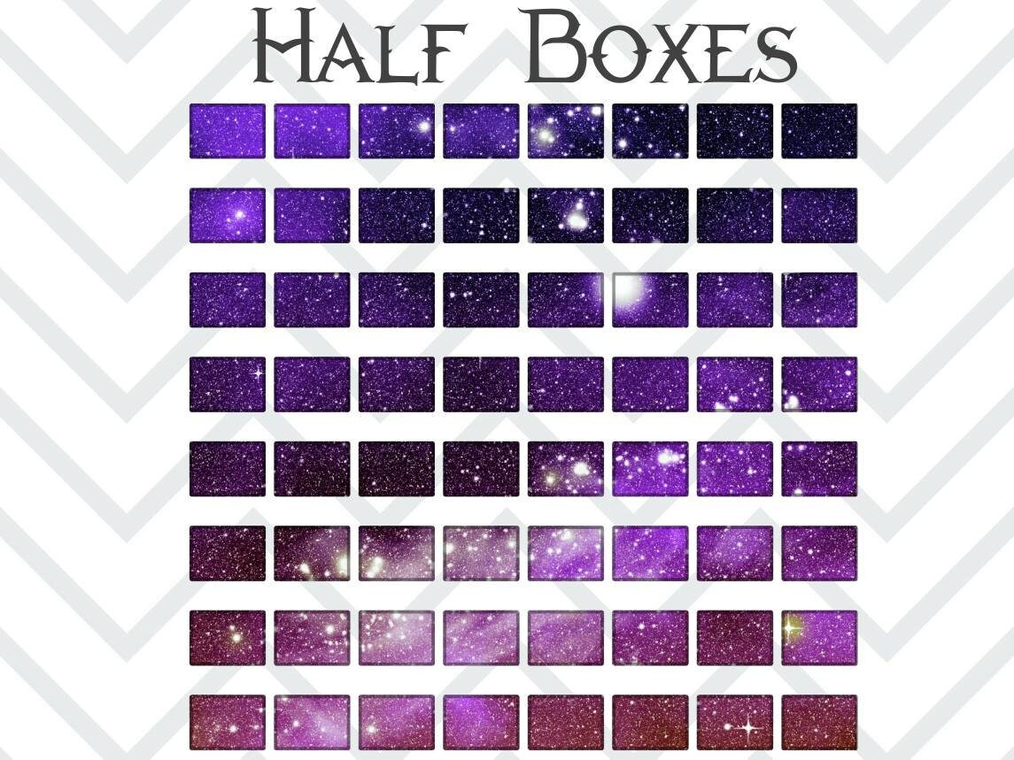 Galaxy Digital Planner Stickers, Digital Stickers Galaxy, Galaxy Washi ...