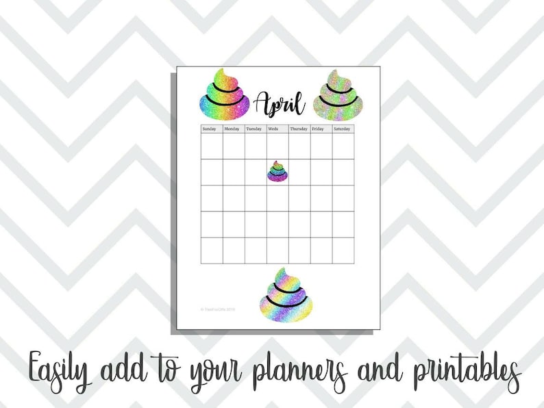 Rainbow Glitter Poop Clipart Rainbow Glitter Poop Digital - Etsy