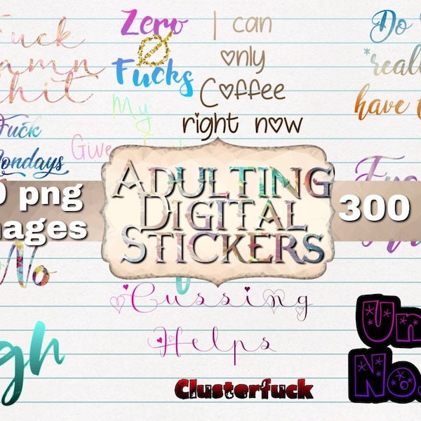 Adult Stickers - Etsy