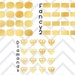 Pure Gold Digital Planner Stickers, Gold Digital Stickers for Digital ...