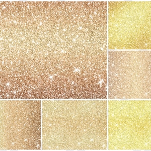 Metallic Glitter Digital Paper, Digital Paper Pack Glitter Metallic ...