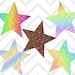 Glitter Stars Clipart Digital Stickers, Small Commercial Use Clipart ...
