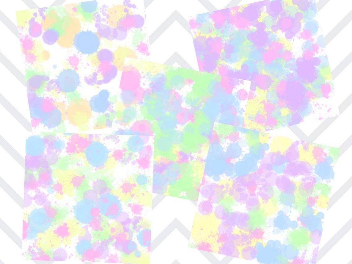 Pastel paint splatter background pastel paint splatter | Etsy