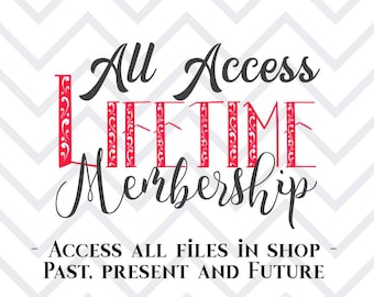 Lifetime Membership Clipart - Etsy