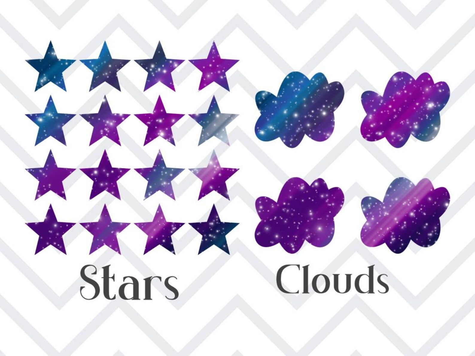 Galaxy Dreams Digital Planner Stickers for Goodnotes and Any Digital ...