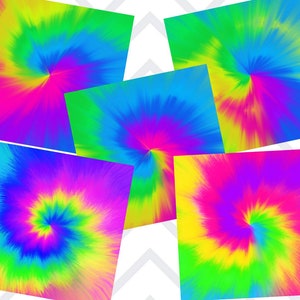 Tie Dye Digital Papers, Tie Dye Backgrounds, Tie Dye Digital Download ...