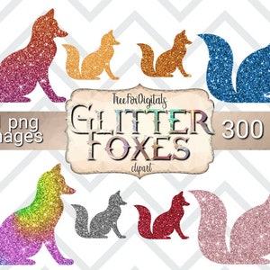 Fox Clipart, Fox Digital Stickers, Fox Clip Art, Woodland Animals ...