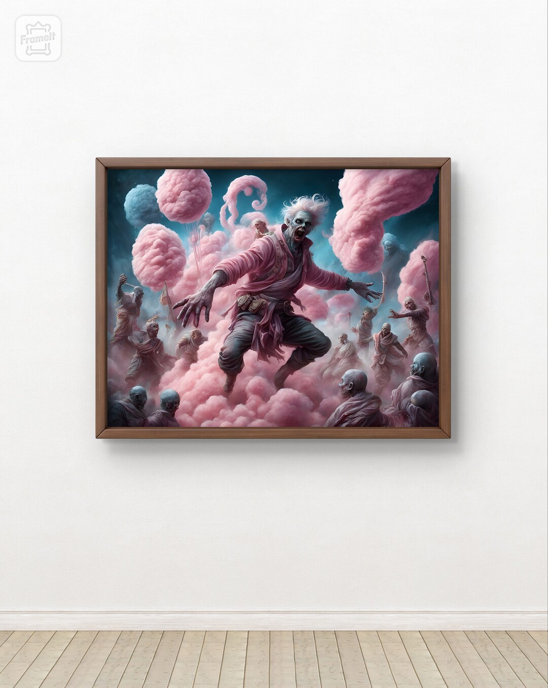 Zombie Overtake AI Generated Art Digital Download - Etsy