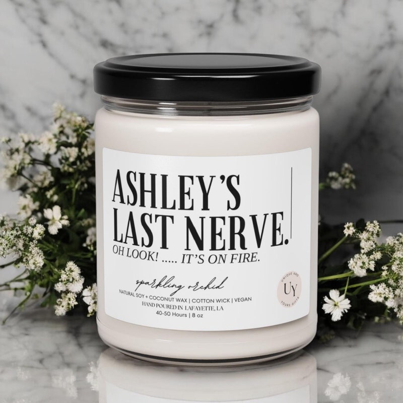 Personalized Candles - Etsy