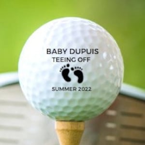 Baby/birth/ Golf Ball, Pregnancy Announcement/gender Reveal ...