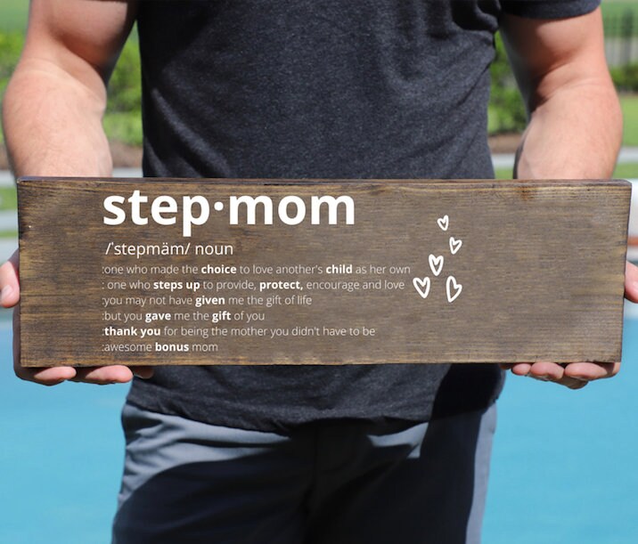 Personalized Mothers Day Gift for Stepmom Stepmom Printable - Etsy