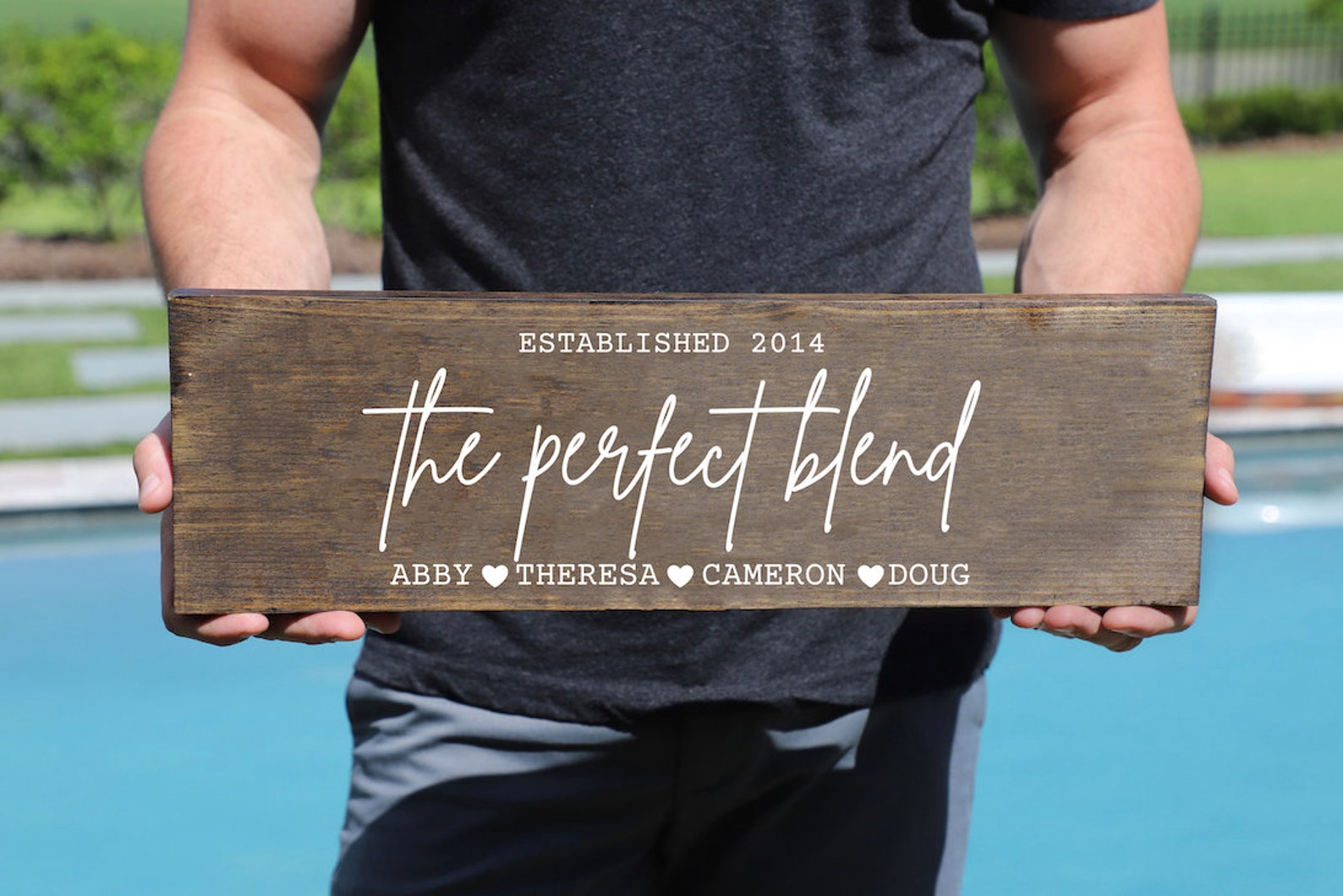 The Perfect Blend Family Signs Personalized Perfect Blend - Etsy