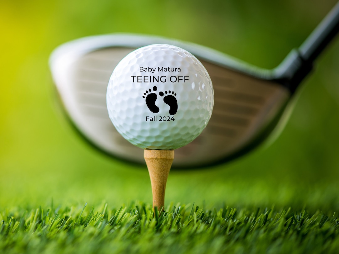 Baby/birth/ Golf Ball, Pregnancy Announcement/gender Reveal ...