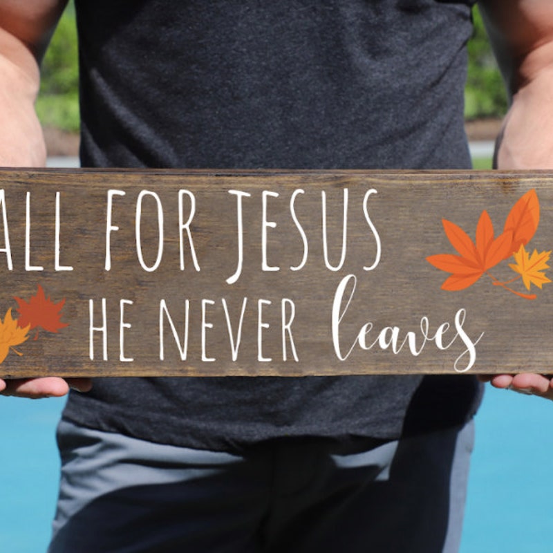 Christian Fall Signs - Etsy