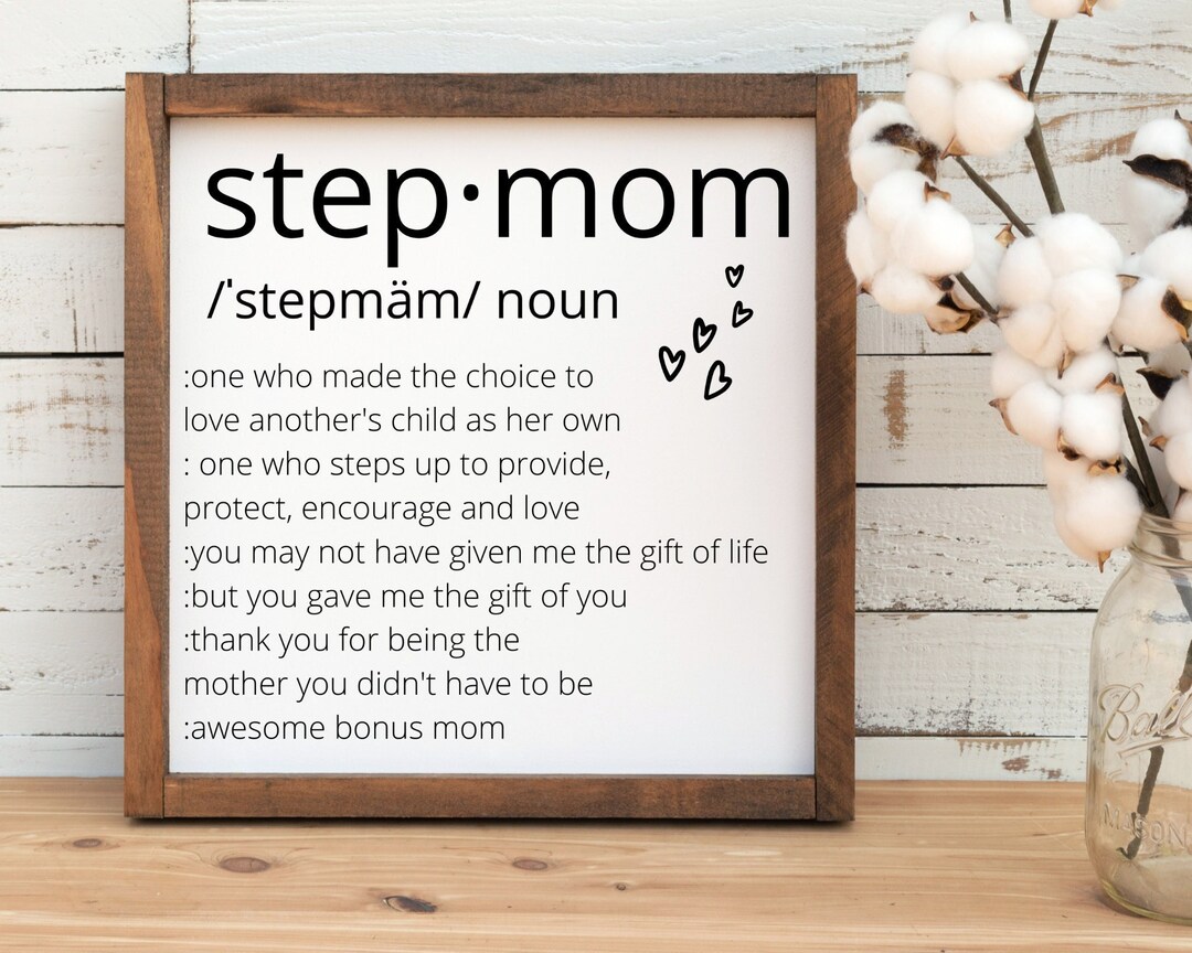 Personalized Mothers Day T For Stepmom Stepmom Printable T