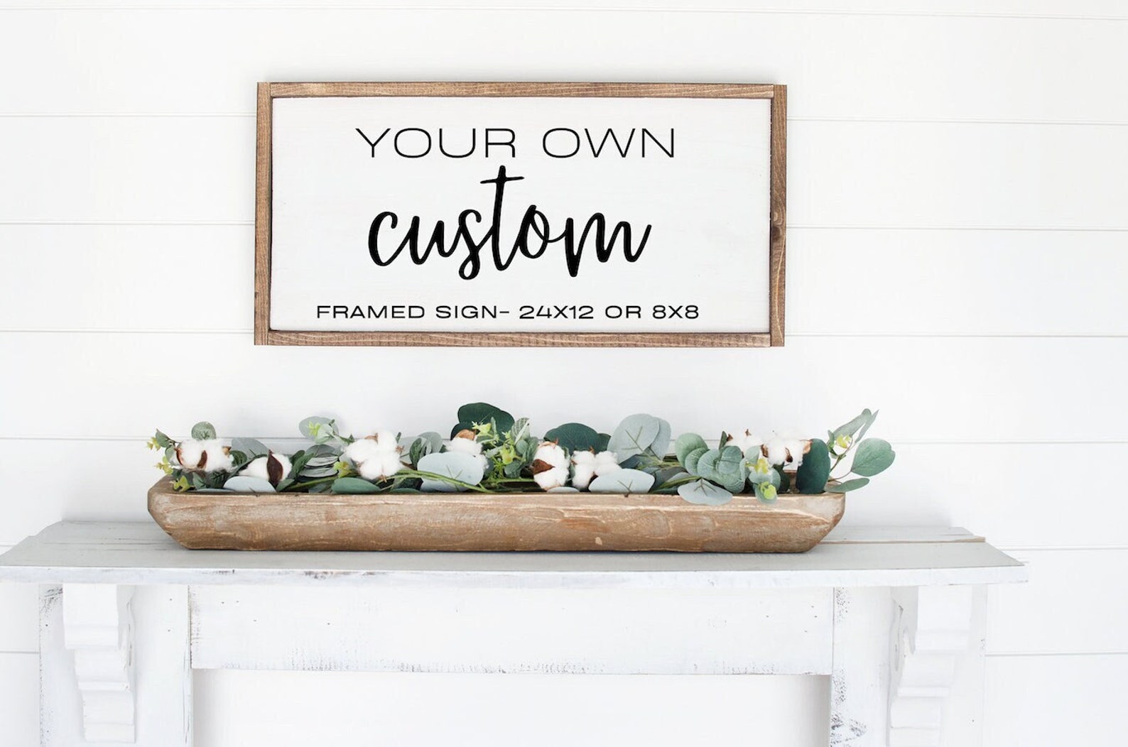 Custom Sign Framed Custom Sayings on Wood Sign Custom Wood - Etsy