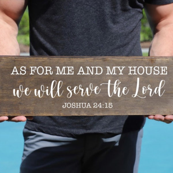 Wooden Bible Verse Sign - Etsy