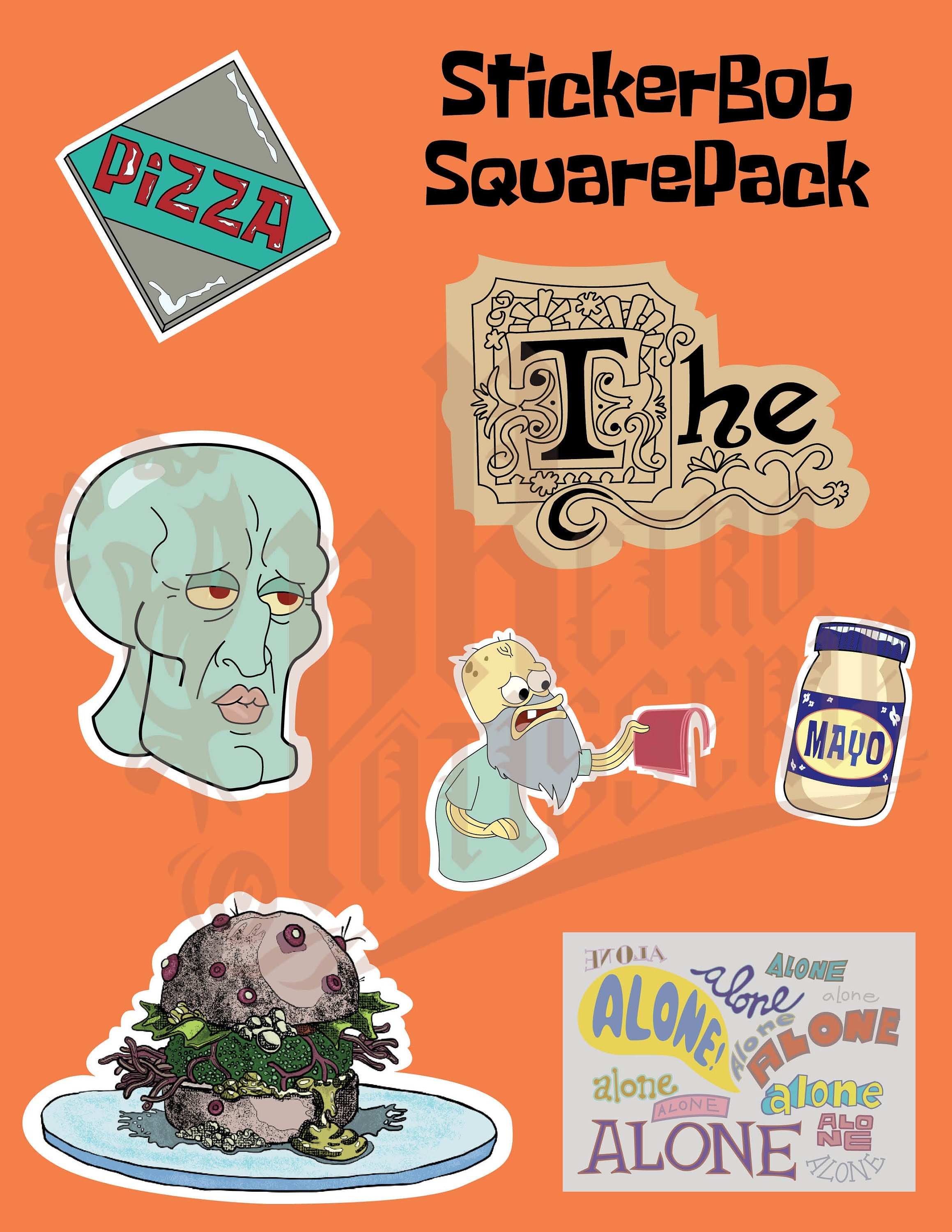 Stickerbob Squarepack - Etsy