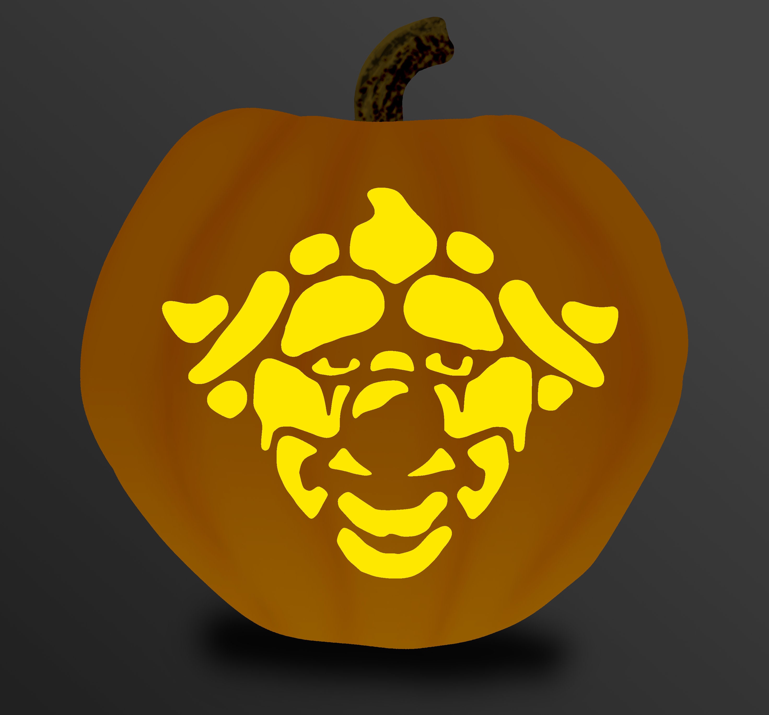 Pumpkin Carving Stencil Halloween Printable Clown Template Jack O ...