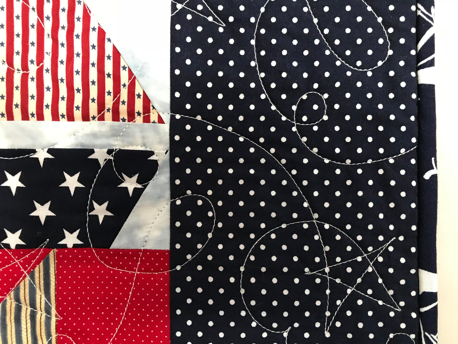 Nautical Quilt, Stars and Sailboats Quilt, Wallhanging or Throw ...