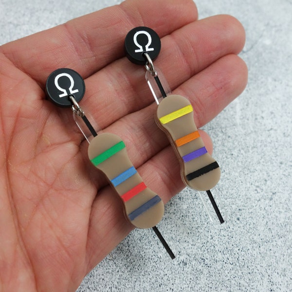 Resistor Earrings - Etsy