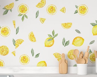 Lemon Wall Decals - Etsy