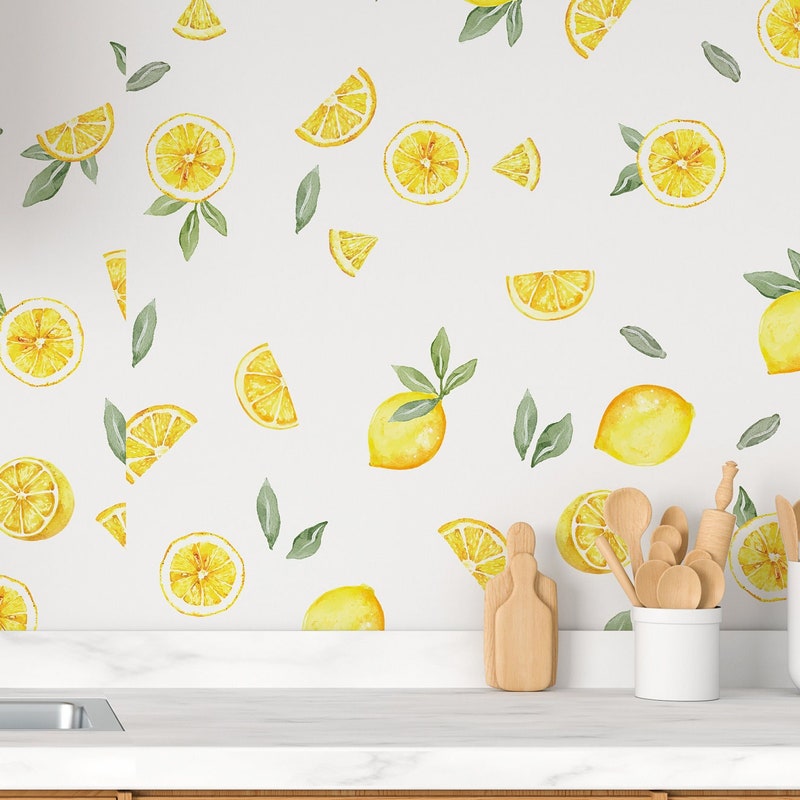 Lemon Wall Decals - Etsy