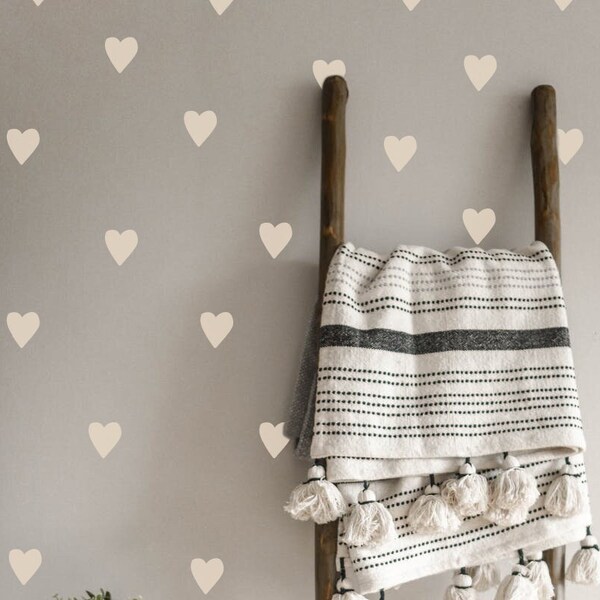 Heart Wall Decal - Etsy