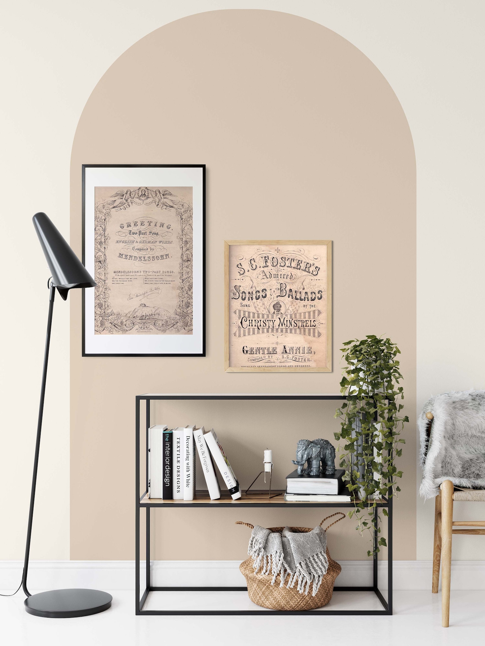 Arch Wall Decal Colour Block Sticker Large LF109 - Etsy