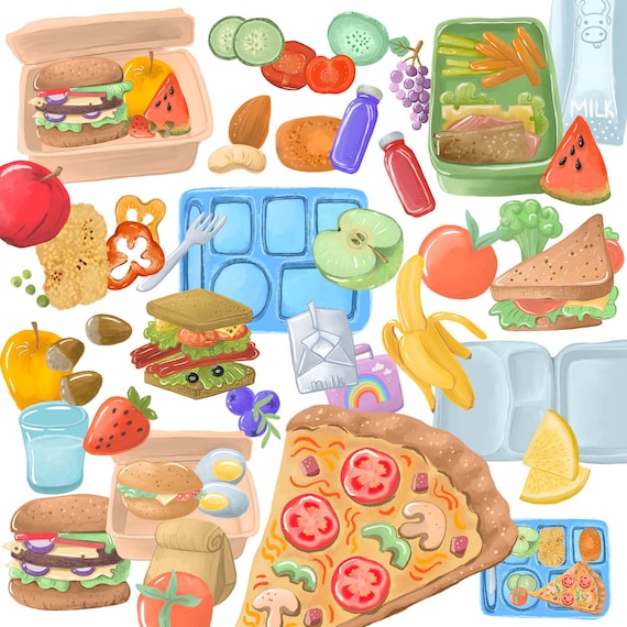 School Lunch Box Clip Art