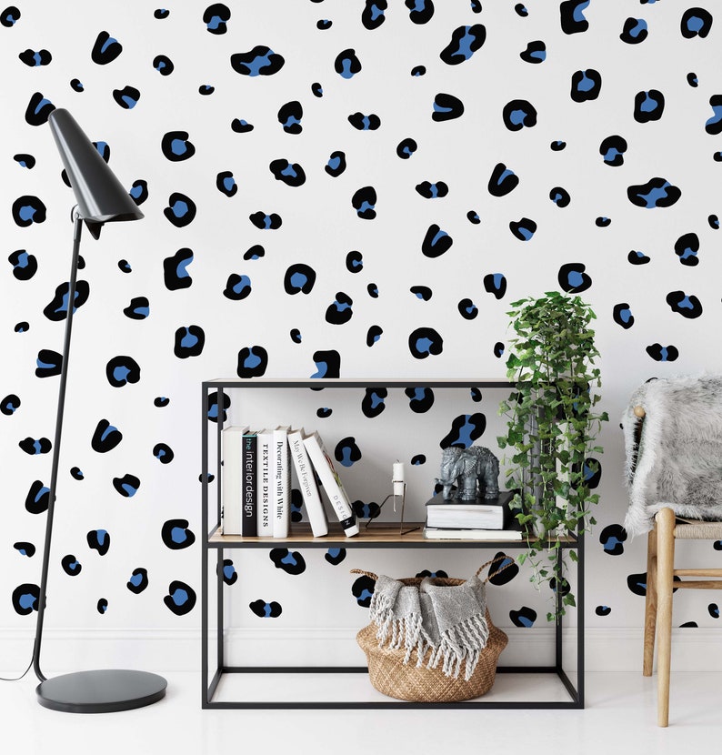 Leopard Print Wall Decal Animal Cats Spots Polka Dot Stickers - Etsy