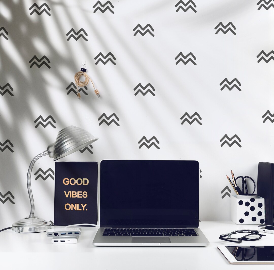 Strip Wall Decal Zig Zag Stickers Lines, LF169 - Etsy