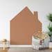 Big House Wall Decal Large Home Headboard Color Block Sticker ...