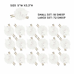 Sheep Nursery Wall Decals Lamb Stickers LF414 - Etsy